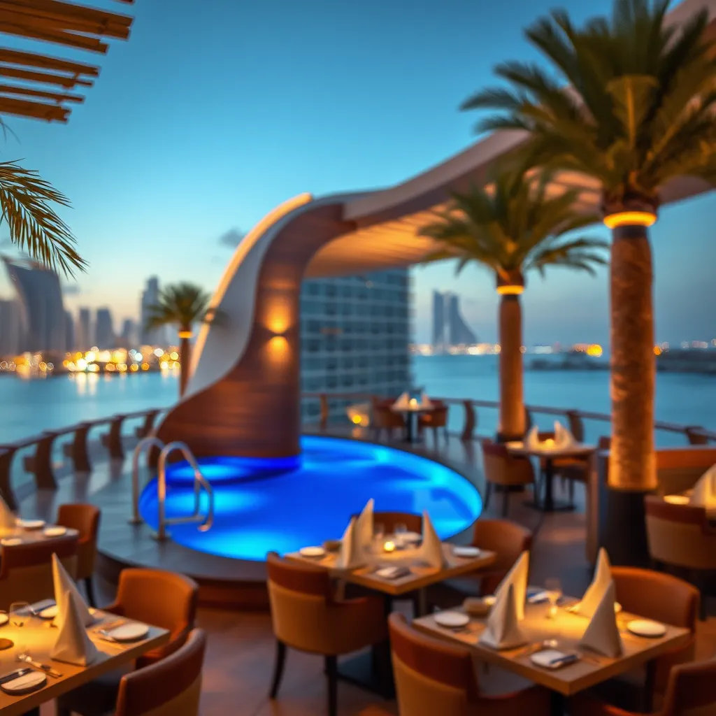 Culinary Landscape: Dining at The Palm, Dubai
